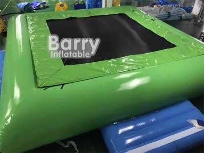 중국 PVC 방수포 물 Trampoline 침대 완벽한 도약자를 뛰어오르는 팽창식 물 장난감 판매용