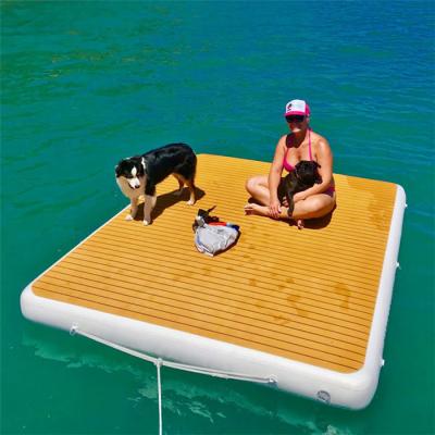Chine Tapis de flottement d'Airtrack de gymnastique de l'eau gonflable de PVC Saturn à vendre