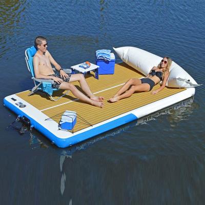 Chine Flotteurs et radeaux gonflables d'océan de PVC de point de baisse de dock flottant d'OEM à vendre