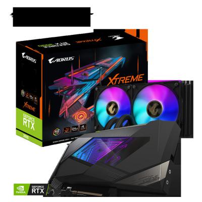 中国 10496 Aorus Geforce Rtx 3090 Xtreme Waterforce 24g 936 GB/S 販売のため