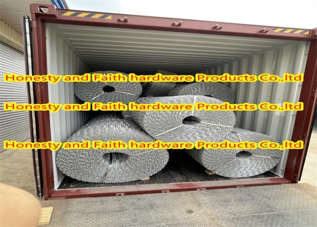 Wire mesh application example