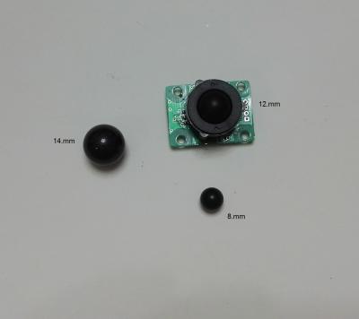 China Pieza anaranjada del Trackball del diámetro del color 50.m m solamente para diverso uso del aparato médico en venta