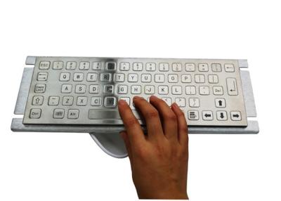 China China embedded industrial pc keyboard with 88 flat metal keys and ps2 cable for sale