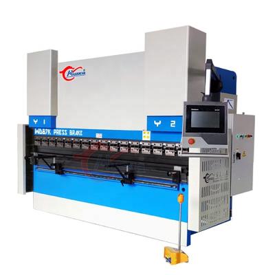 Cina Delem CNC System DA53T Eletro Hydraulic Press Brake Machine With 3+1 Axis in vendita