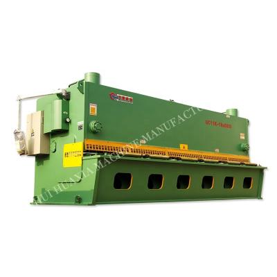 Cina HUAXIA Brand QC11K Guillotine Hydraulic Cnc Metal Shearing Machine in vendita