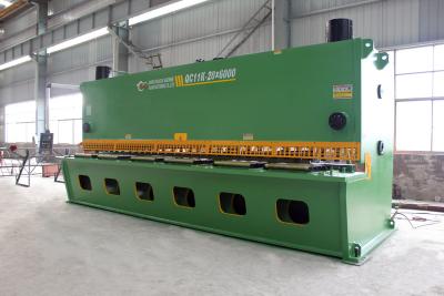 Cina QC11Y Hydraulic Guillotine Shearing Machine Metal Plate For Sale in vendita