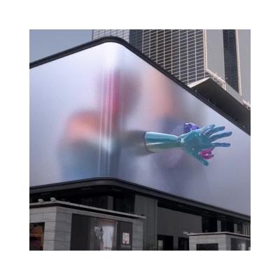 China Customized Indoor and Outdoor Naked Eye 3D Large Shopping Mall HD Display Waterproof and Energy-saving 90-degree Bending for sale