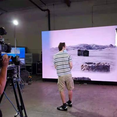 China HD XR Virtual Immersive LED Wall Electronic Green Screen Studio Live Streaming Film Shooting Exhibition Hall 5 Sides Cave for sale