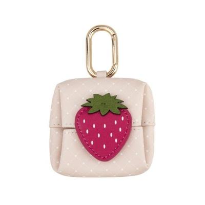 China Original Authentic Microfiber Leather Mini Bluetooth Headset and Lipstick Storage Bag for Women in Small Leather Gift Bag for sale