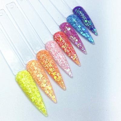 Quality Vibrant Polyester Printing Custom Tumblers with Chunky Mixes Glitter and Kimonos for sale