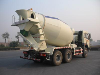 중국 8 - 350L 물 탱크 HZZ5250GJBJF를 가진 10cbm 6x4 Faw 그룹 이동 구체 믹서 트럭 판매용