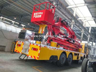 중국 교량 검사 트럭/교량 검사 장비 DFL1250A9의 밑에 Dongfeng 18m 물통 판매용