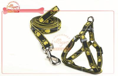 China Chicote de fios de passeio personalizado do cão do jacquard/grande chicote de fios confortável do cão à venda