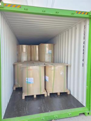 중국 청색 영상 거대한 감열지 묶음 45gsm/55gsm 810 밀리미터 1035 밀리미터 금전 등록기 판매용