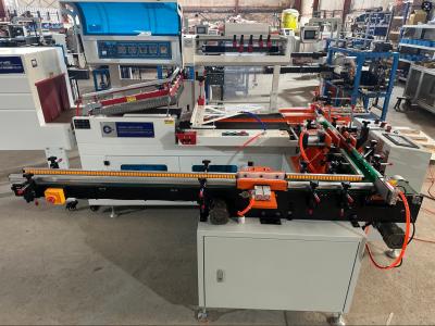 China Automatic POF/PE Film L Bar Sealer with Heat Shrink Packing Machine for sale