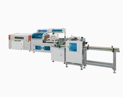 China Automatic POF PVC Film L Bar Sealer Heat Shrink Wrapping Machine for sale