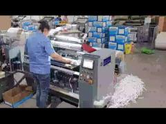 Machine de conversion de papier à guichet automatique de 900 mm 200 m/min Coupe thermique de rouleaux de papier