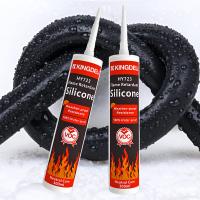 Quality 300ml Flame Retardant Glass Neutral Cure Silicone Adhesive For Roof Caulking for sale