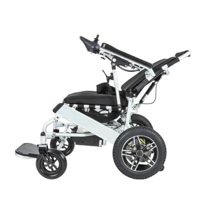 China KSM-601 Reclining electric wheelchairs latex cushion motorized power wheelchair for disabled à venda