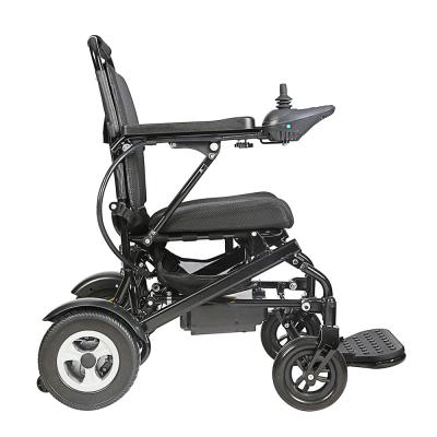 China KSM-602 Portable lightweight electric wheelchair remote control folding wheelchair automatic folding and opening à venda