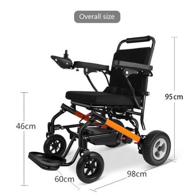 China KSM-602 Wireless remote control foldable power wheelchair light weigh electric wheelchair scooter for elderly and disabled à venda