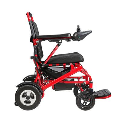 China KSM-602 Disable Used Portable Foldable Lightweight Cheap Price Folding Power Wheelchair Motorized Electric Wheelchair à venda
