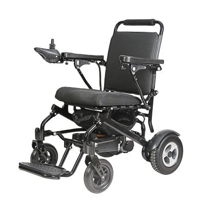 China KSM-602 Lightweight electric wheelchair foldable handicapped disabled remote control automatic folding electric wheelchair à venda