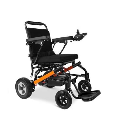 China KSM-602 Fashionable power mobility wheel chair folding remote control electric wheelchair for the disabled 510K approved à venda