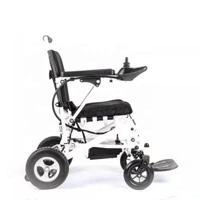 China KSM-602 Electronic motorized wheelchairs adjustable armrest remote control wheelchair auto open and fold options à venda