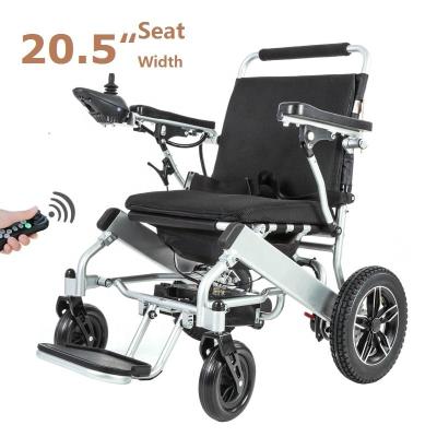 China KSM-601P Elderly Anti-decubitus Latex Cushion Electric Wheelchair Portable Joystick Light with USB charge Motorized Wheel Chair à venda
