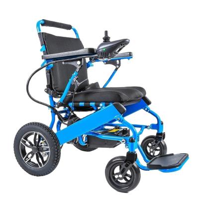China KSM-601P Disability foldable widen seat e power aluminum lightweight wheelchair with reclining function à venda