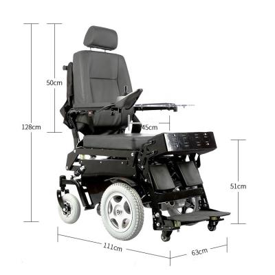 Cina KSM-311 Wheelchair that stands lie down high quality heavy duty mobility wheelchair reclining all terrain electric wheelchair in vendita