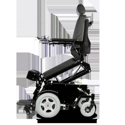 Cina KSM-311 Standing wheelchair adults top sell heavy duty electric wheelchair with 360 joystick control handicapped wheelchair in vendita