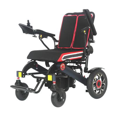 Cina KSM-605 PLus 2022 New Folding Power Remote Control Lightweight One Key Automatic Folding Electric Wheelchair in vendita