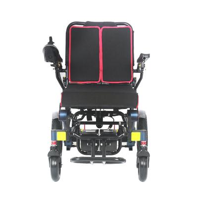 Cina KSM-605 PLus Cheapest Handicapped Auto Fold Motorized Automatic Folding Power Electric Wheelchair For Disabled in vendita
