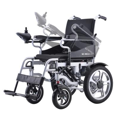 Cina KSM-501P High Quality and Cheapest Handicapped Wholesale Electric Wheelchair Cheap Foldable Wheelchairs for Disabled in vendita