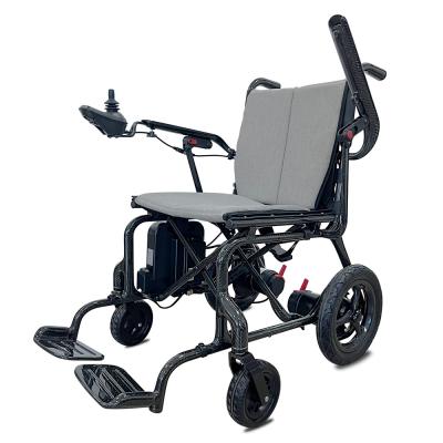 China KSM-507 Carbon Fiber Lightweight Disabled Electric Wheelchair with Brushless Motor Rehabilitation Wheelchairs for Travel Te koop