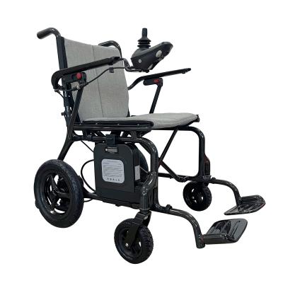 China KSM-507 15kg New Folding Lightweight Carbon Fiber Frame Ultralight Electric Wheelchair with Carbon Fiber Tire for Travel Te koop