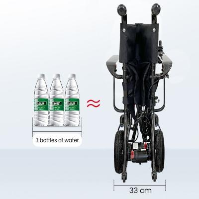 China KSM-507 Travel Carbon Fiber Power Wheelchair Ultra Lightweight Foldable Electric Wheelchairs Attractive Economical Wheel Chair Te koop