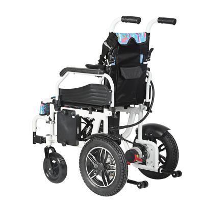 China KSM-503C Healthcare Supplier Portable Motorized Child Power Wheelchair Ergonomic Foldable Wheel Chair for Disabled Children Te koop