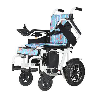 Cina KSM-503C Electric Power Child Wheelchair Foldable Lightweight Wheel Chair Motor Children's Wheelchair for 1-12 Years in vendita