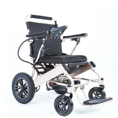 Cina KSM-601P 2023 Amazon Hot Sell Lightweight Electric Foldable Power Wheel Chair With Lithium Battery in vendita