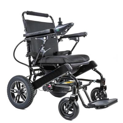 Cina KSM-601P Remote Control Lightweight Adjustable Reclining Backrest Electric Wheelchair with Joystick in vendita