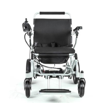 Cina KSM-601P Reclining Backrest Adjustable Factory Wholesale Lightweight Folding Smart Power Wheelchairs Electric Wheelchair in vendita