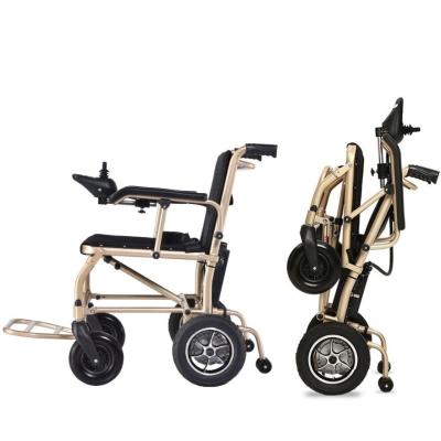 Cina KSM-611 Airline Approved Lithium Battery High Quality Wheelchair Manufacturer Folding Portable Lightweight Electric Wheelchair in vendita