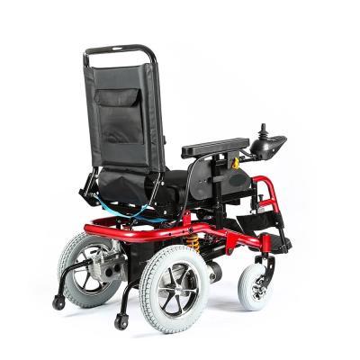 Cina KSM-510 Amazon 2023 Hot Sale Electric Wheelchair 130kgs All Terrain Heavy Duty Power Wheelchair in vendita