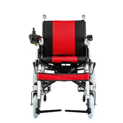 Cina KSM-502 New Power Wheelchairs Cheap Price 18inch Modern Style Motorized Foldable Electric Wheelchair For Sale in vendita