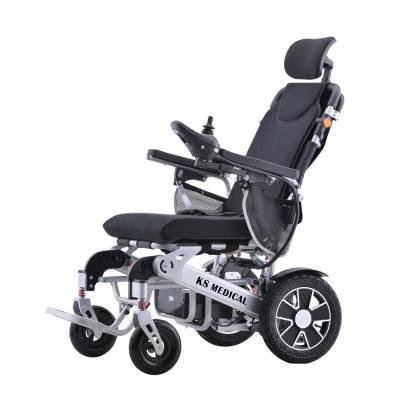 Cina KSM-606AR Automatic Reclining Electric Power Chairs for Disabled Adults Chinese Gold Wheelchair Suppliers in vendita
