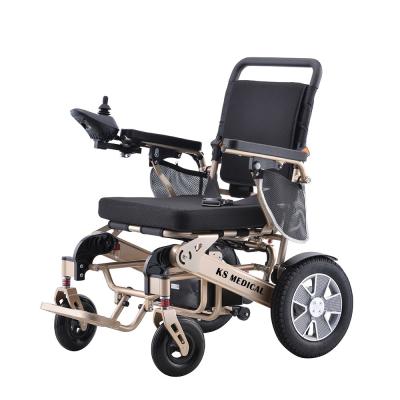 Cina KSM-606 Super Lightweight Small Electric Wheelchairs Power foldable Wheelchair Hot Sell on Amazon in vendita
