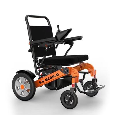 Cina KSM-606 High Quality 160KGS Fold Disabled Electric Wheelchair Price for Adults and Seniors Power Wheel Chair in vendita